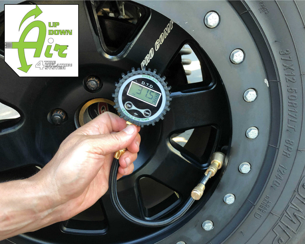Digital Tire Deflator with Valve Kit & Storage Bag Universal - 1202000 ...