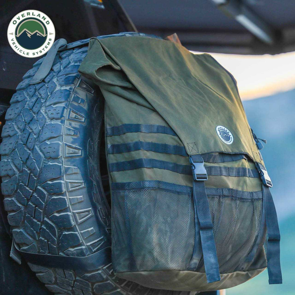 Extra Large Trash Bag Tire Mount - #16 Waxed Canvas Universal - 210999 ...