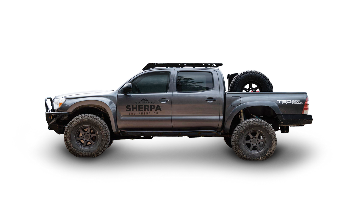 Sherpa Sport Series Double Cab Tacoma Roof Rack | 2005-2023 Tacoma ...